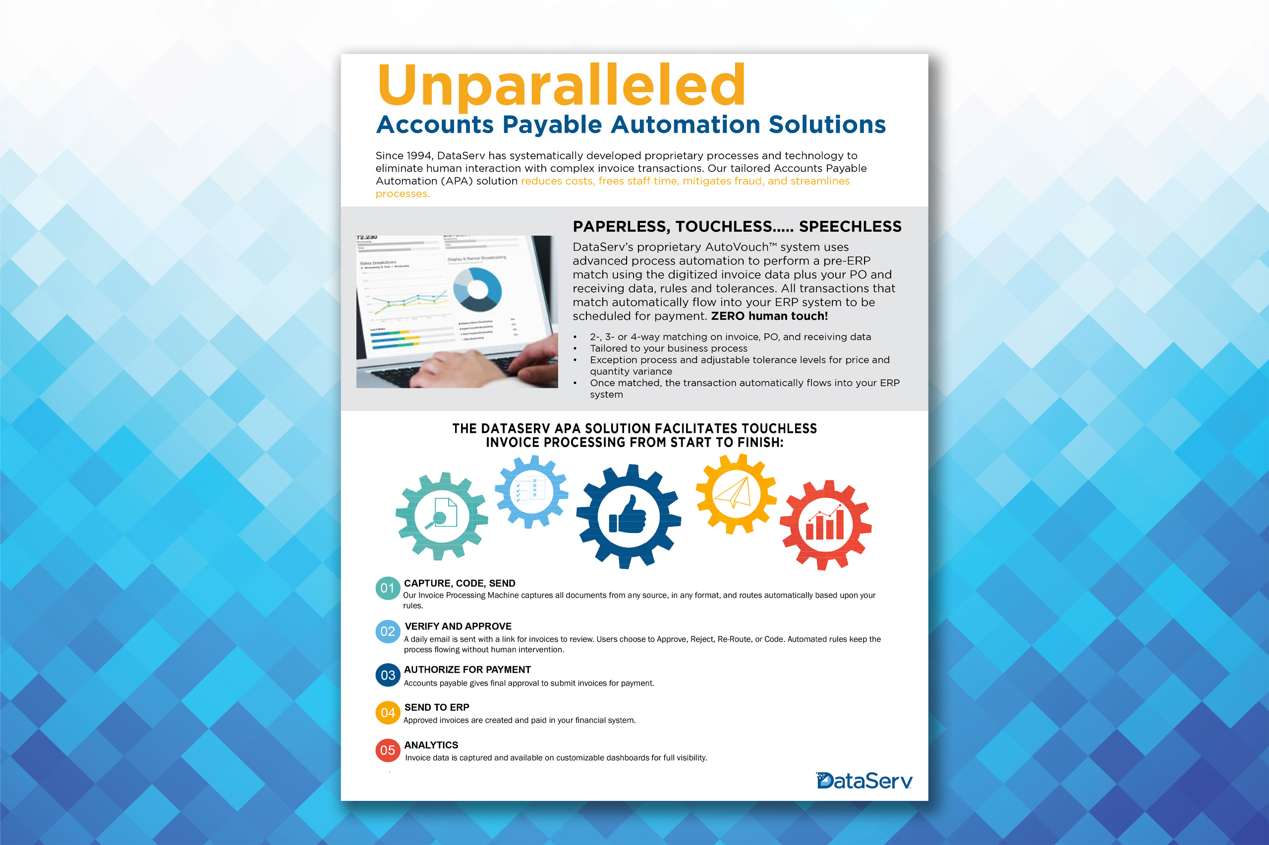 Solution Sheet: Accounts Payable Automation | DataServ