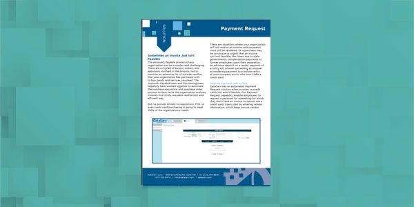 Payment Request Solution Sheet | DataServ