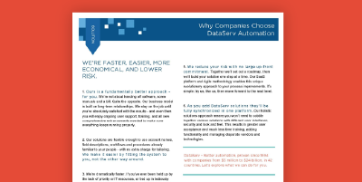 Solutions | DataServ